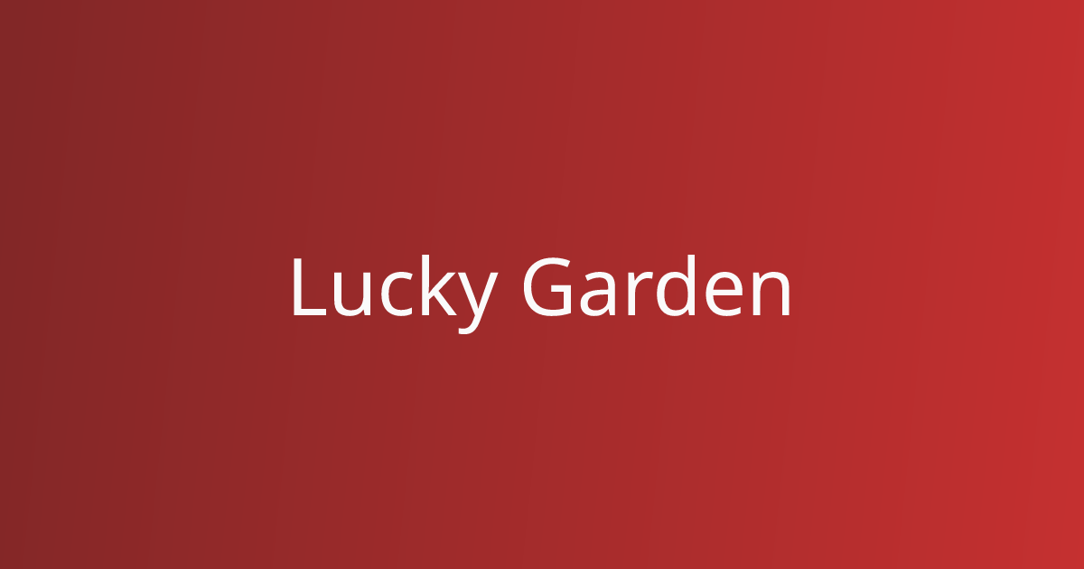 Best Chinese in Stoughton, MA | Lucky Garden | Menu